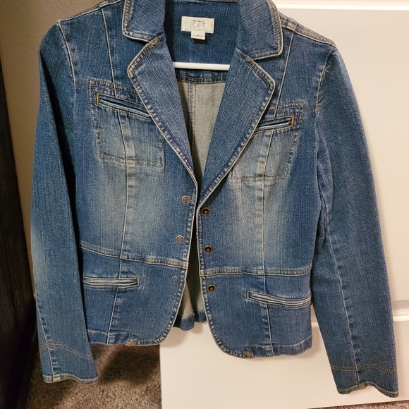 LOFT | Jackets & Coats | Loft Jean Jacket | Poshmark